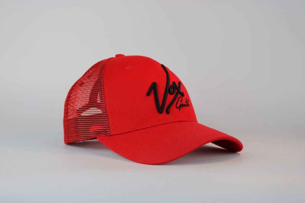 Red / Black Mesh Trucker Baseball Cap By Vox Gentè - Vox Gentè