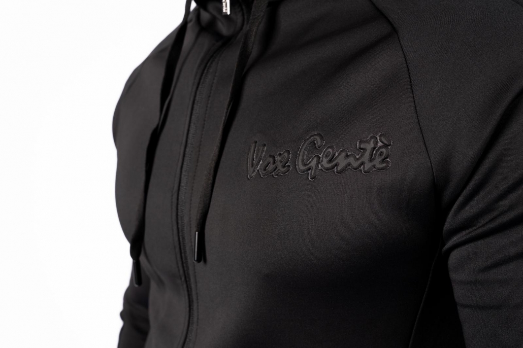 Embossed Hood | Black - Vox Gentè